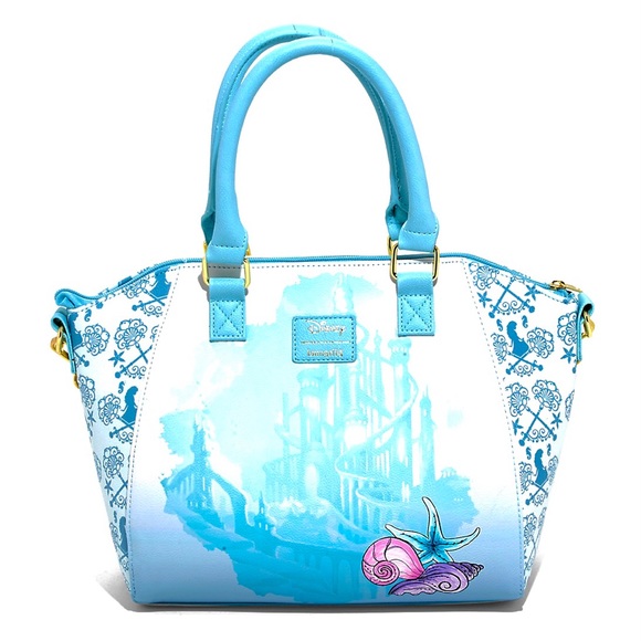 Loungefly | Bags | Loungefly Disney Princesses Little Mermaid Satchel ...